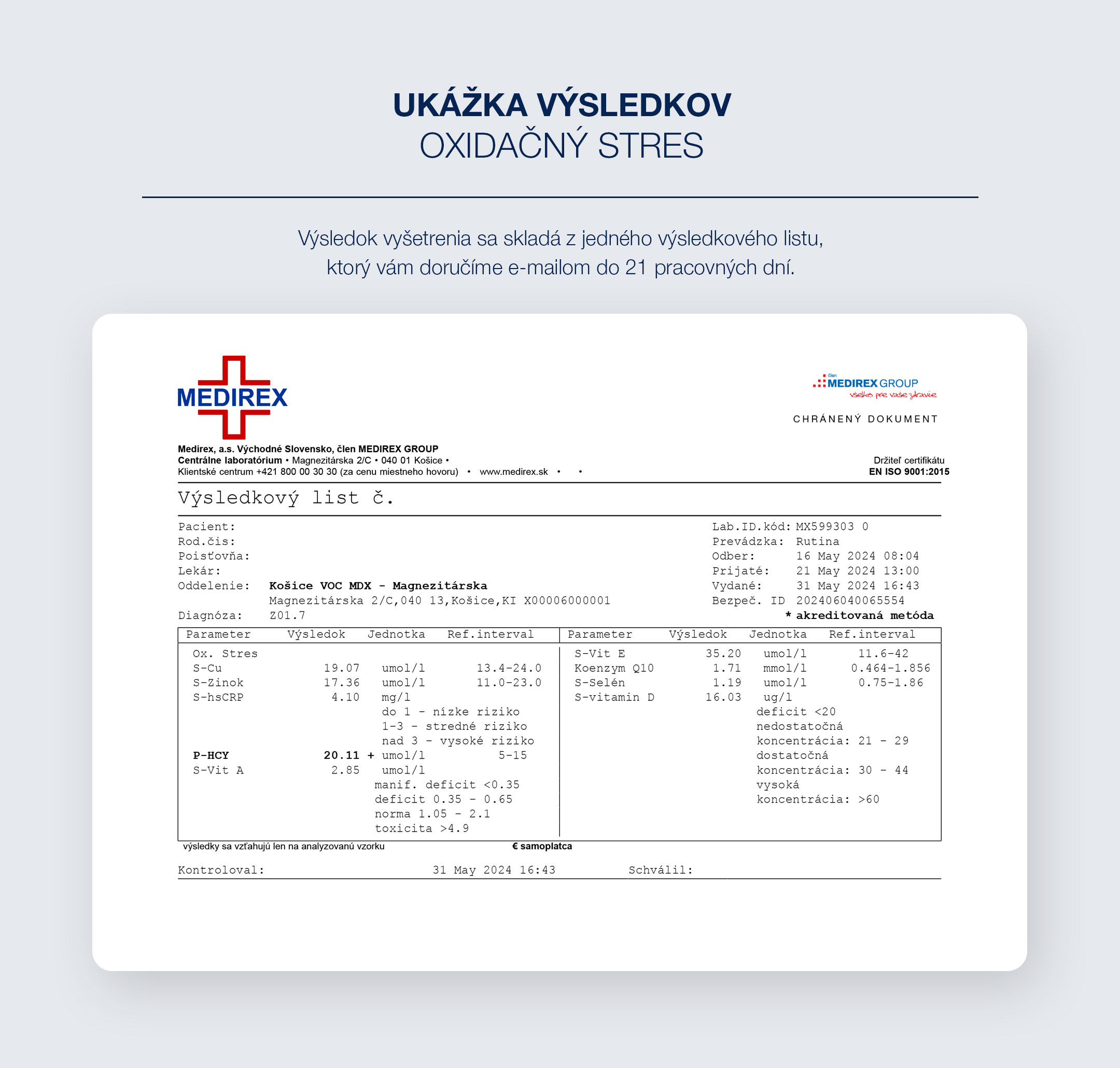 Oxidačný stres | Medirex